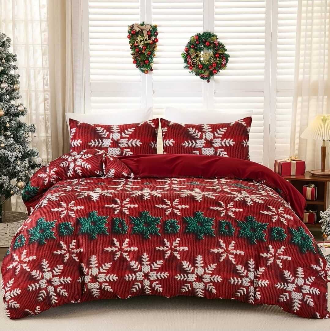 Christmas Quilt Cover-Ultra Soft Donna Cover Set