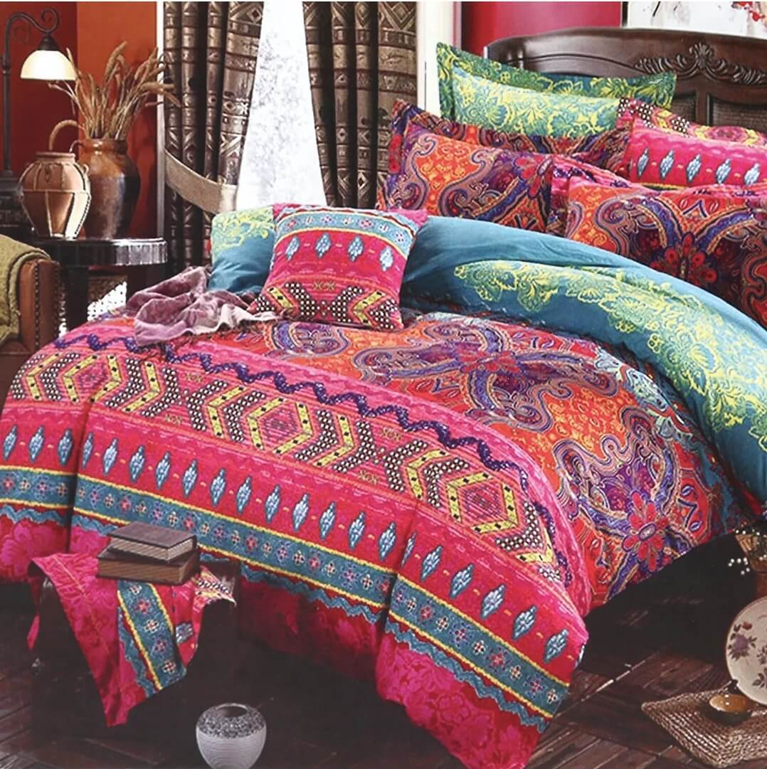 Mandala Printed Quilt Cover-Ultra Soft Donna Cover Set